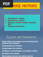 Modul Ajar Matriks | PDF