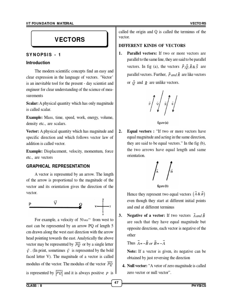 Standard 8 Physics Study Material | PDF | Euclidean Vector | Torque