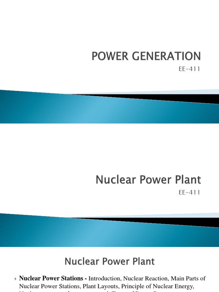 Introduction Nuclear Power Plant | Download Free PDF | Nuclear Power ...