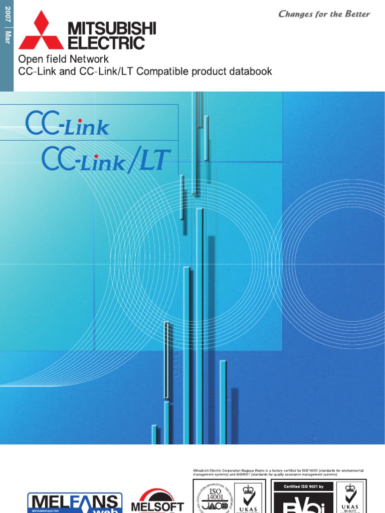 CC-Link & CC-Link_LT Catalog | Cable | Electrical Connector