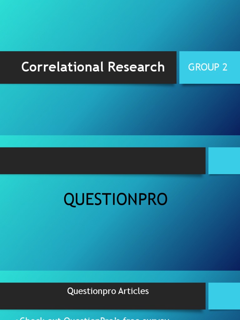 Correlational Research Group 2 Final | PDF | Survey Methodology ...
