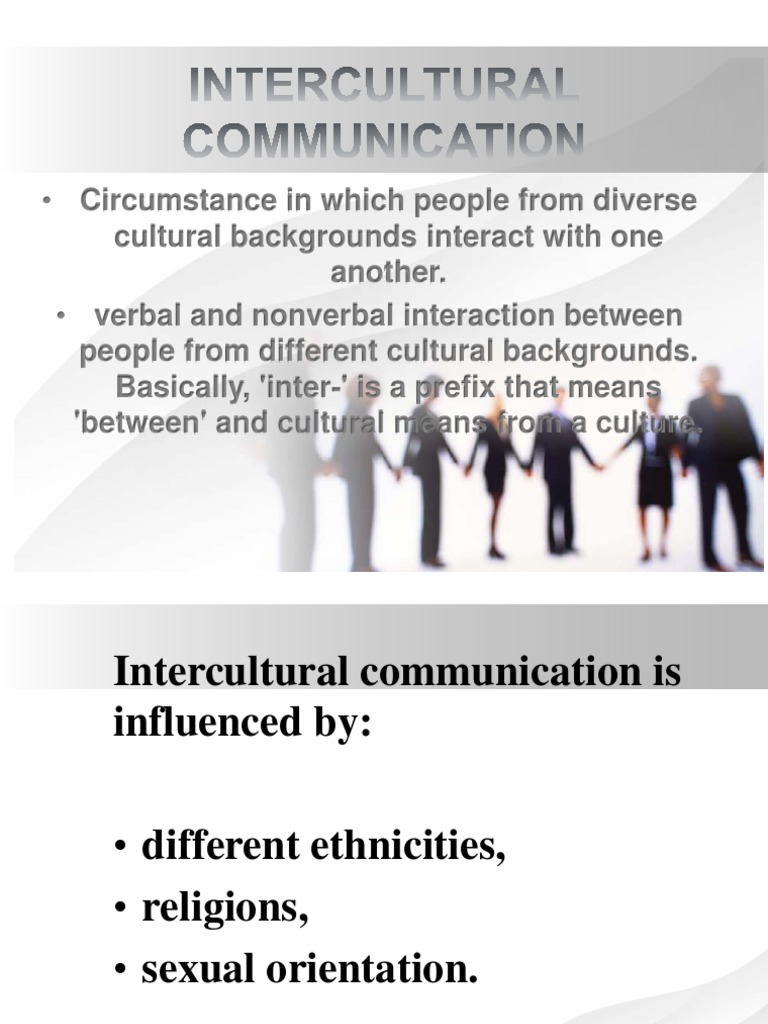 Circumstance in Which People From Diverse | PDF | Cultural Diversity ...