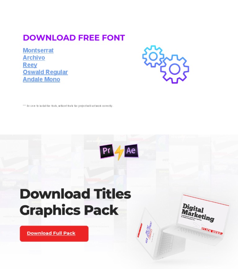 Free Font PDF | PDF