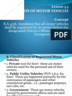 Classification of Motor Vehicles and Plate Numbers | PDF | Vehicles ...
