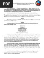 Values Restoration Program Overview | PDF | Religious Behaviour And ...