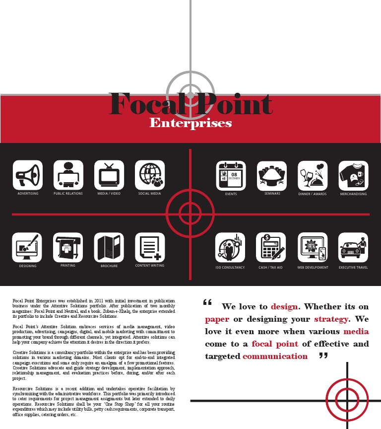 Focal Point Profile | PDF | Advertising | Mass Media