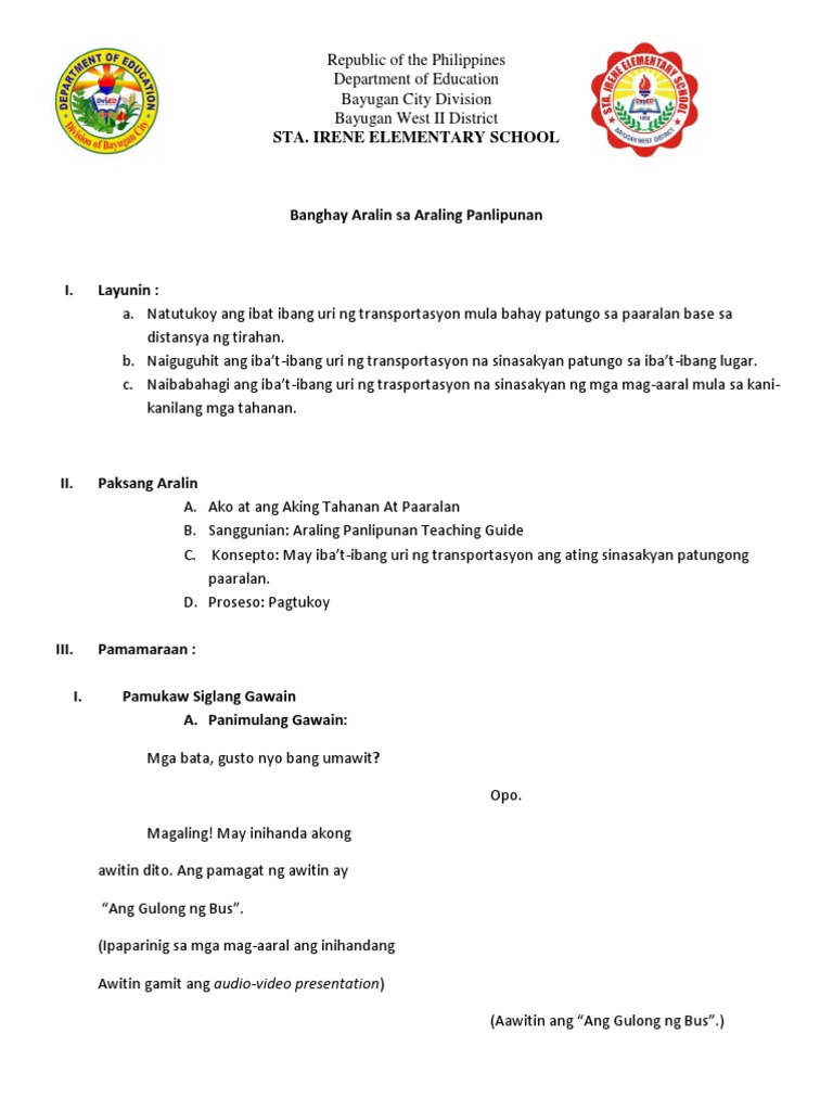 Lesson Plan For AP | PDF