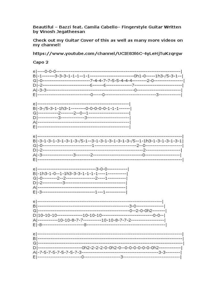 Beautiful Tabs | PDF