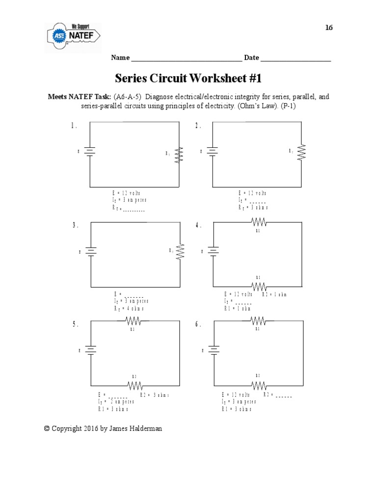 Series Circuits 1 | PDF | Physics | Electromagnetism