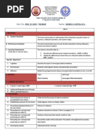PLATE TECTONICS: Plate Boundaries: A Detailed Lesson Plan in Grade 10 ...