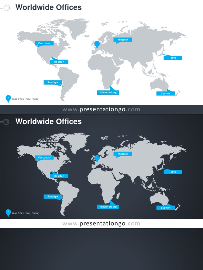 Worldwide Offices: Presentationgo | PDF