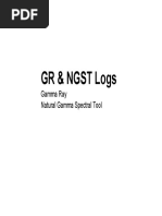 Gamma Ray Log Interpretation Guide | PDF | Physics | Radioactive Decay
