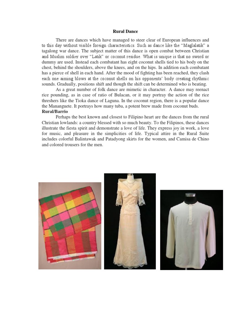 Rural Dance. | PDF | Dances | Performing Arts