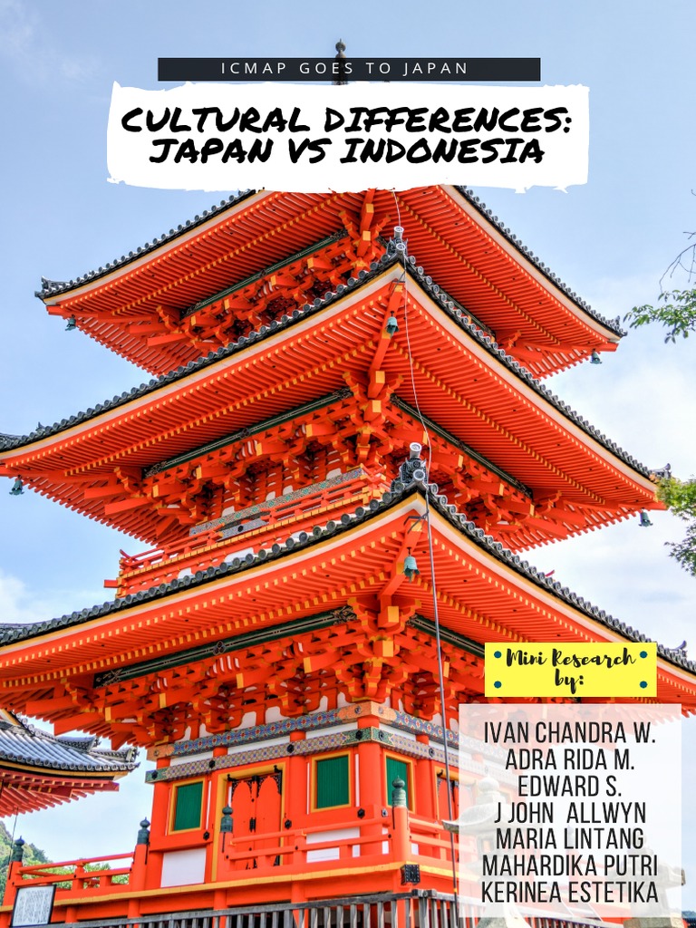 Cultural Differences: Japan Vs Indonesia | PDF