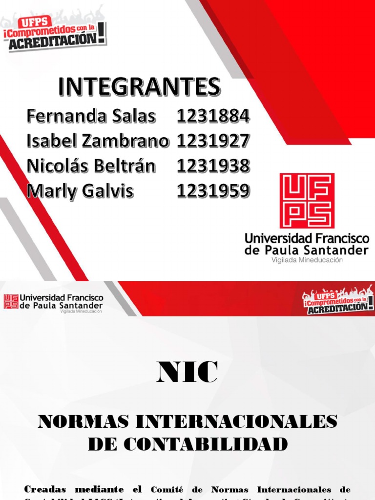 Las Nic y Su Evolucion | PDF | normas internacionales de INFORMACION ...