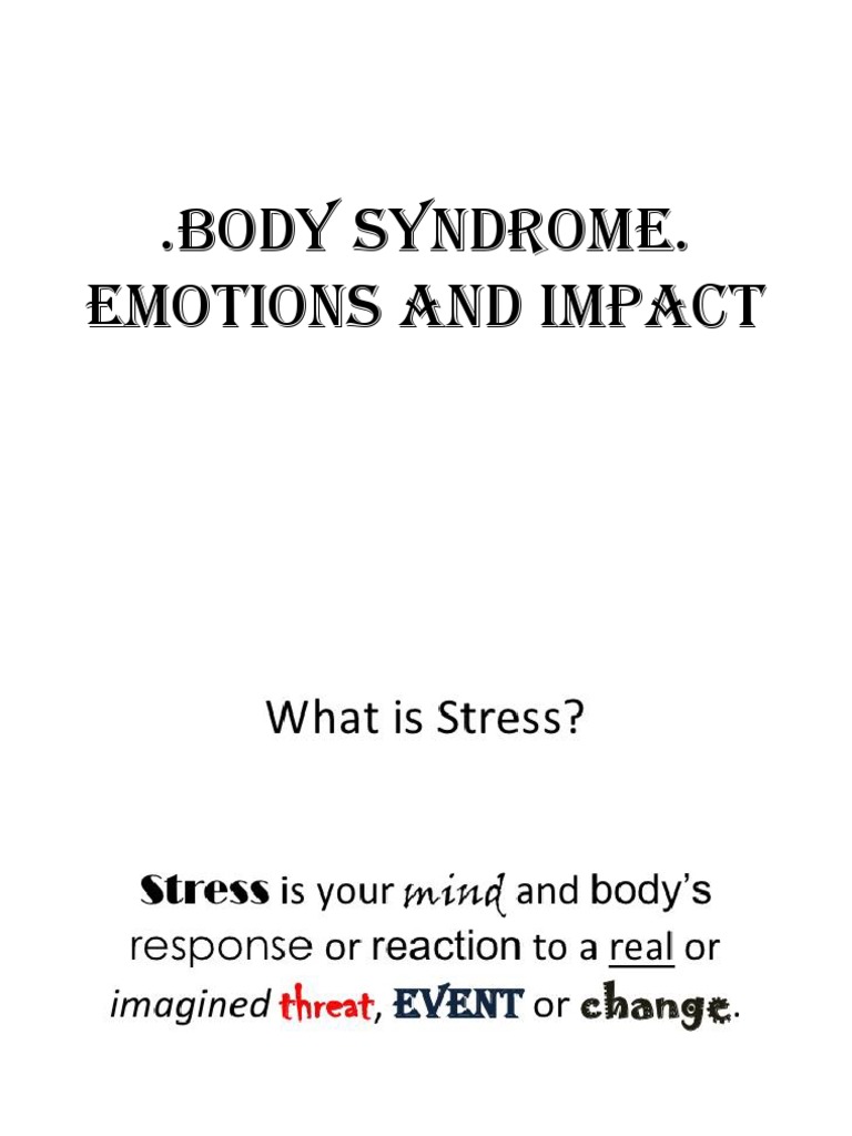 .Body Syndrome. Emotions and Impact | PDF