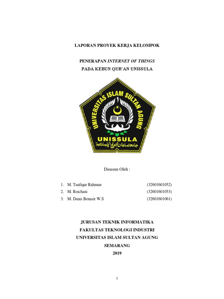 Laporan KP Iot Kebun Quran | PDF