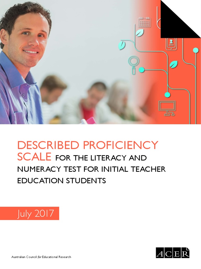 Literacy and Numeracy Test Proficiency Scale | PDF | Literacy | Statistics
