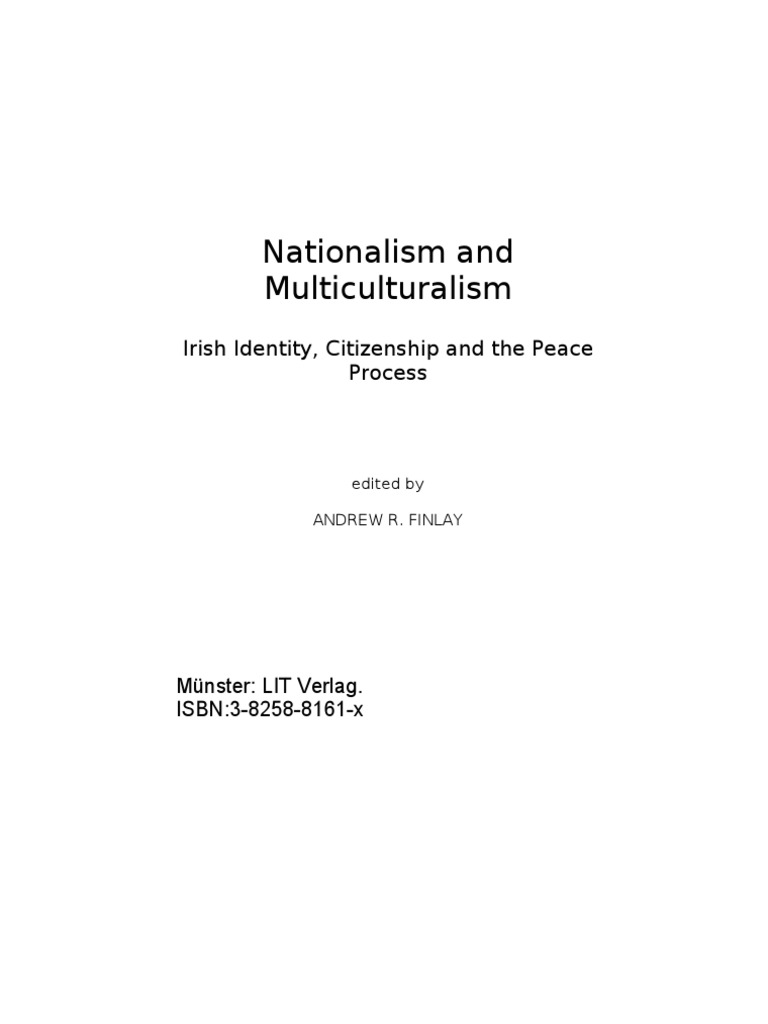 Nationalism, Multiculturalism and Irish Identity | PDF | Northern ...
