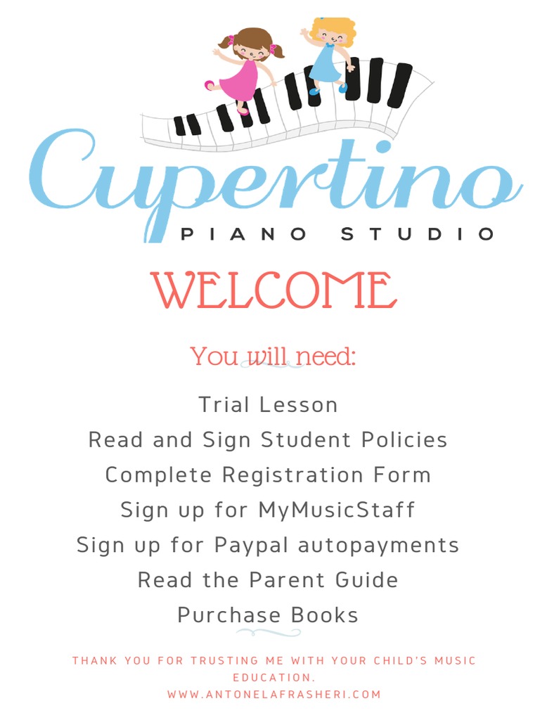 Music Lesson Enrollment Guide | PDF