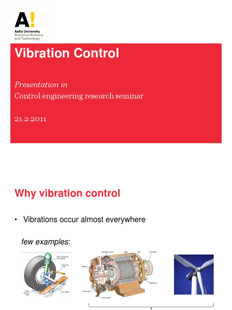Vibration Control | PDF | Manufactured Goods | Mechanics