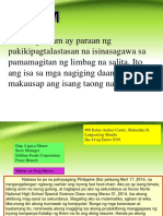 Application Letter Tagalog | PDF