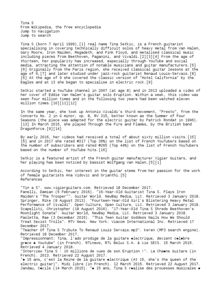 Tyna S | PDF | Guitars | Irish Musical Instruments