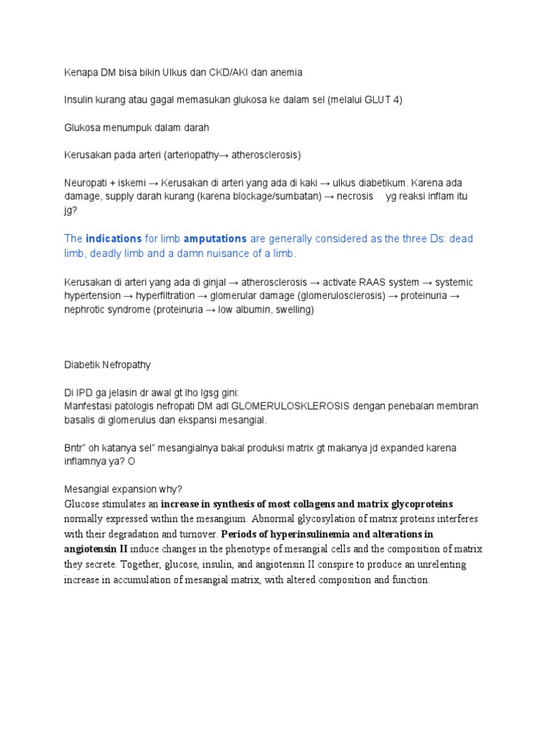 The Indications For Limb Amputations Are Generally Considered As The ...