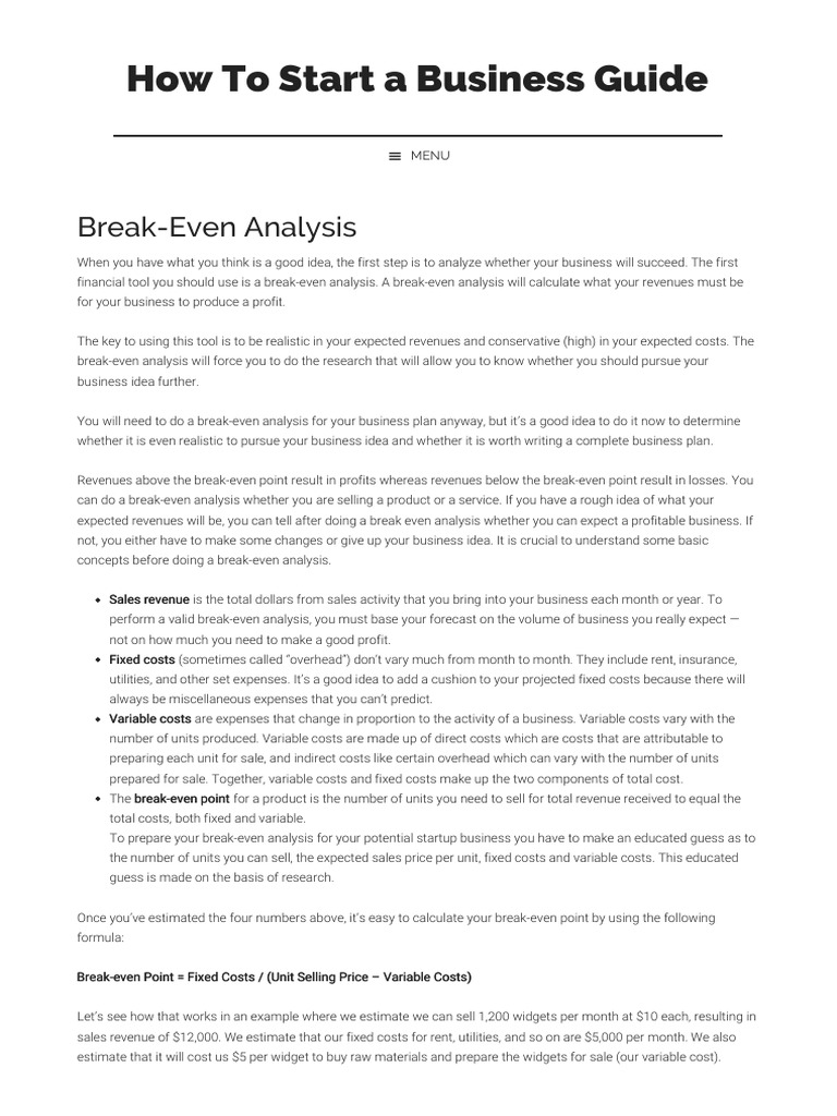 How To Start A Business Guide | PDF | Financial Accounting | Marketing