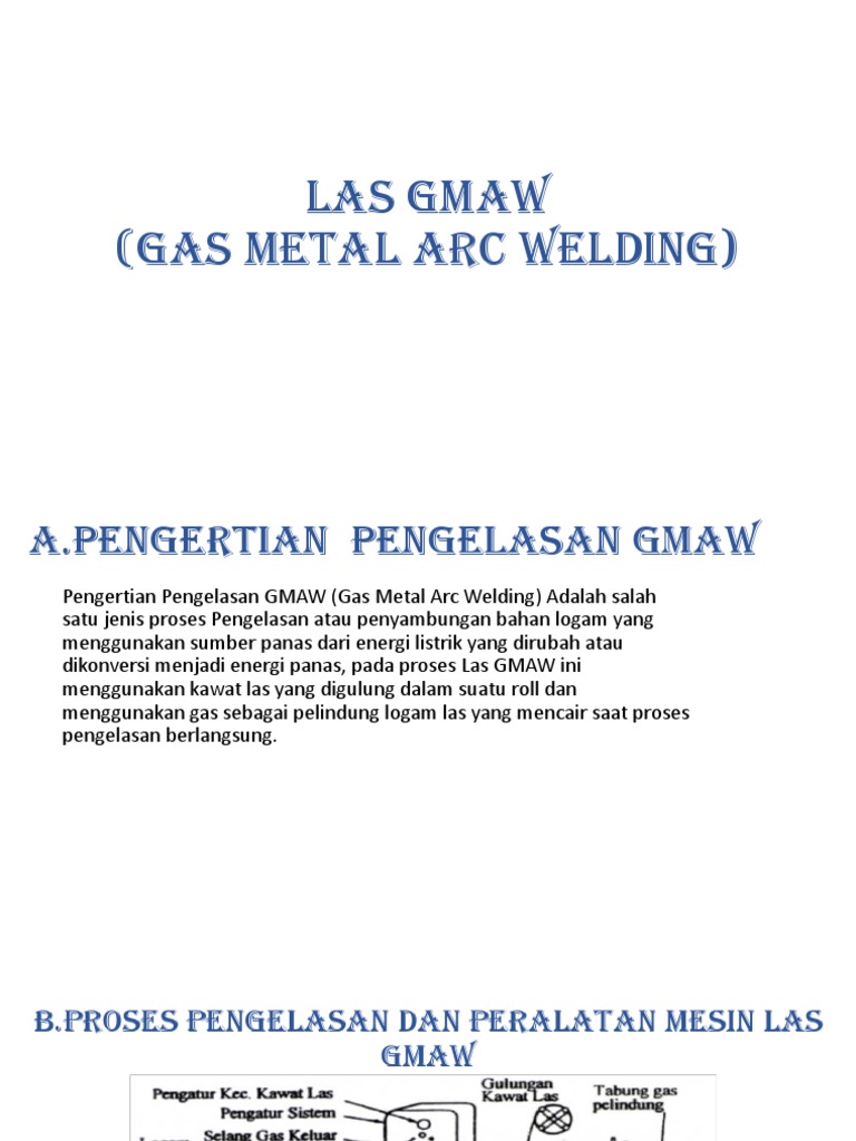 Panduan Lengkap Las GMAW | PDF | Sains & Matematika | Teknologi & Rekayasa
