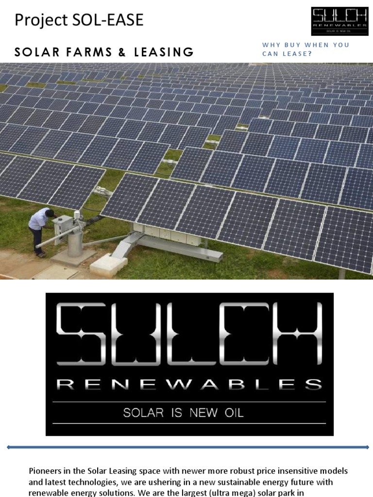 Sulch Intro - 28 April 2019 | PDF | Solar Power | Renewable Energy