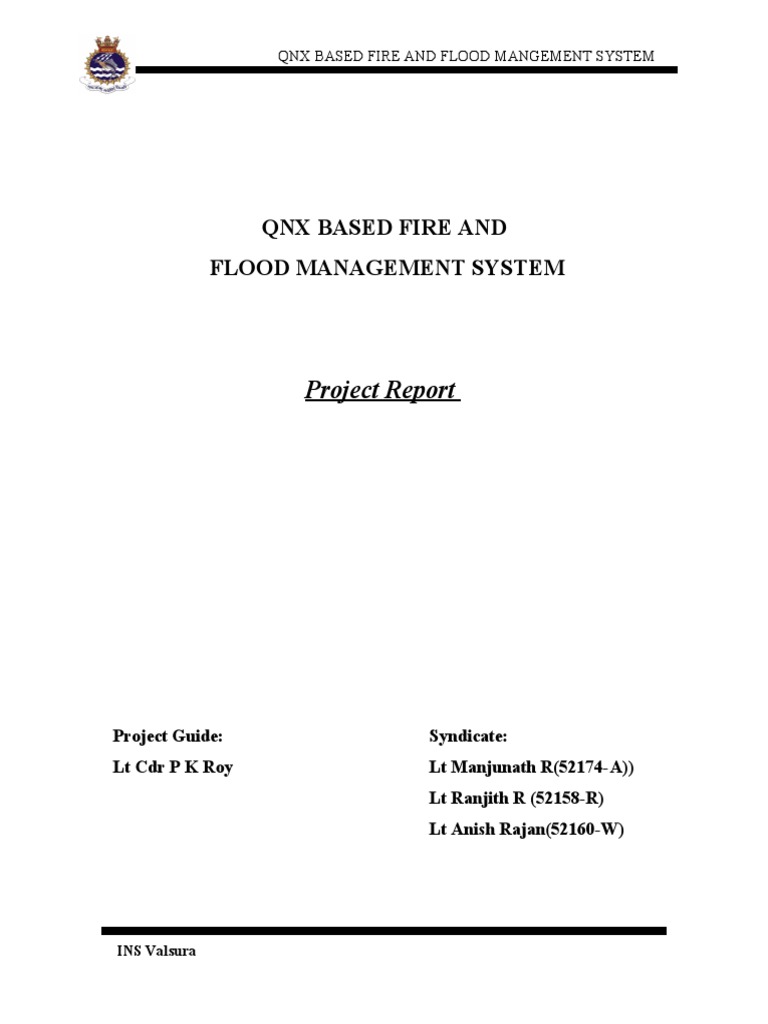 Continuation of QNX Based Flood Management System | PDF | Thread (Computing) | Kernel (Operating ...