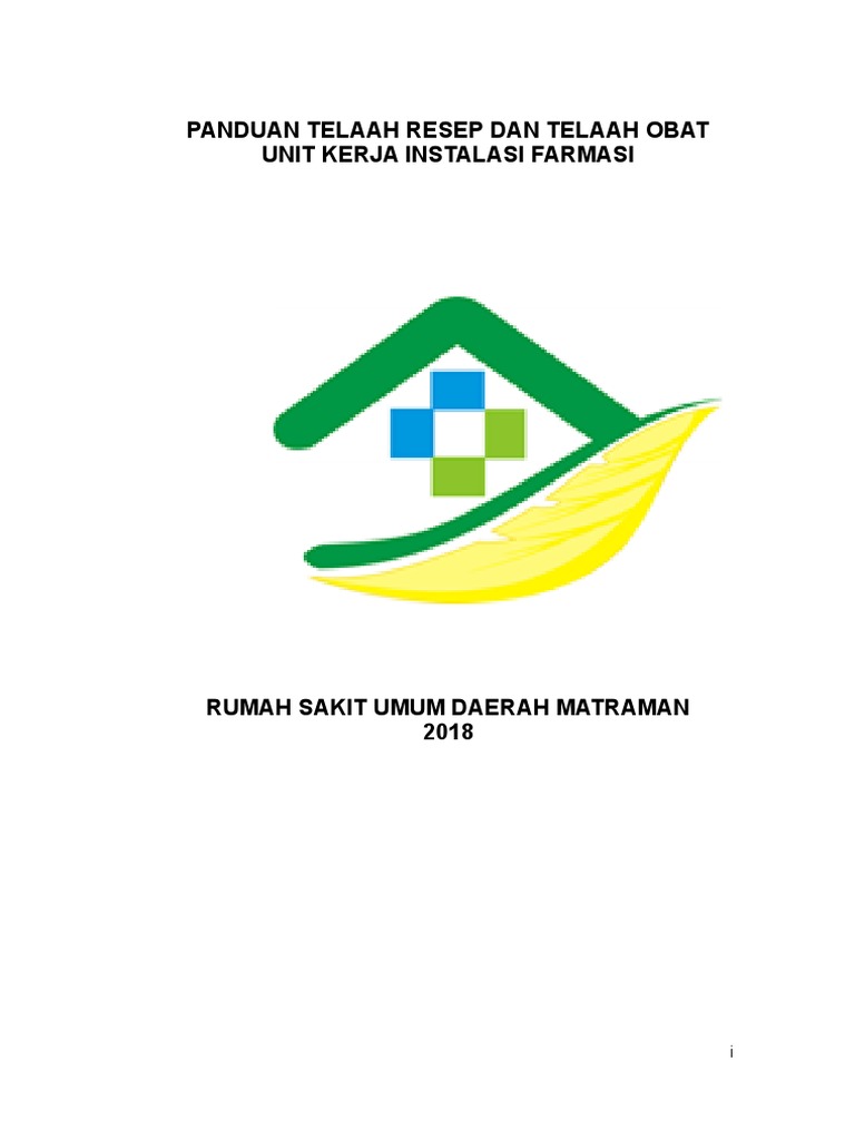 Panduan Telaah Resep dan Obat RSUD Matraman | PDF | Pengembangan Diri ...