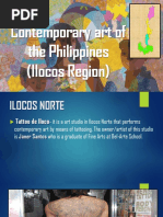 Region VIII Contemporary Arts | PDF | Performing Arts | Dances