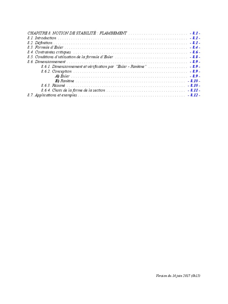 Flombement Ghdfyjtfd PDF | PDF | Flambage | Résistance des matériaux