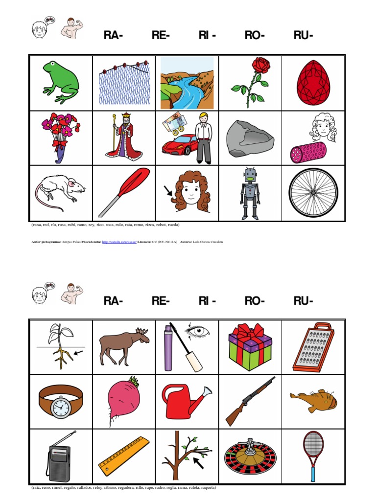 Ra-Re- Ri- Ro- Ru