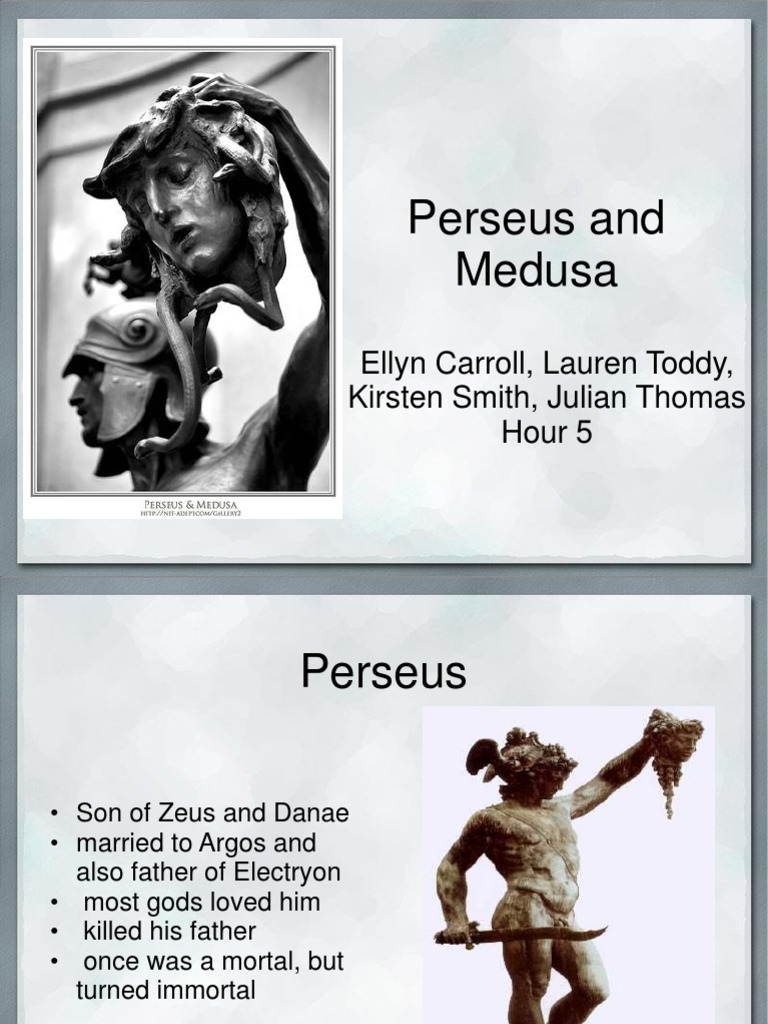 Perseus and Medusa | PDF | Medusa | Greek Mythology