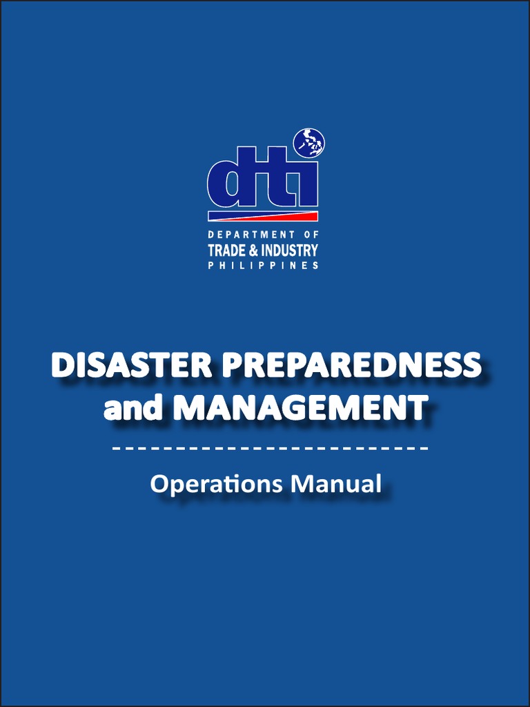 DTI Disaster Preparedness Manual | PDF | Natural Disasters | Hazards