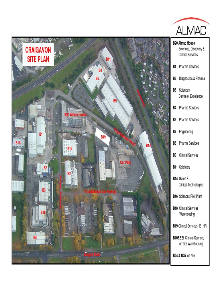 Craigavon Site Plan1 | PDF | Pharmaceutical