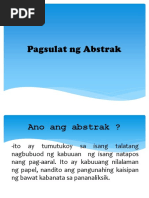 Akademikong Sulatin - Layunin, Gamit, Katangian, at Anyo | PDF