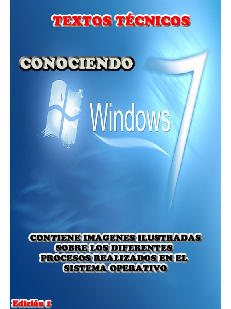 Conociendo Windows 7 | PDF | Windows 7 | Microsoft Windows