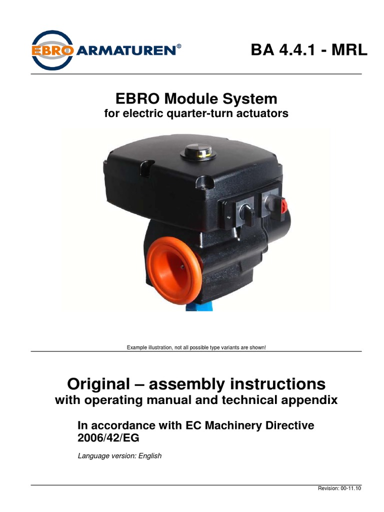Ebro Operating Instructions Manual Modular Systeme - EN | PDF ...