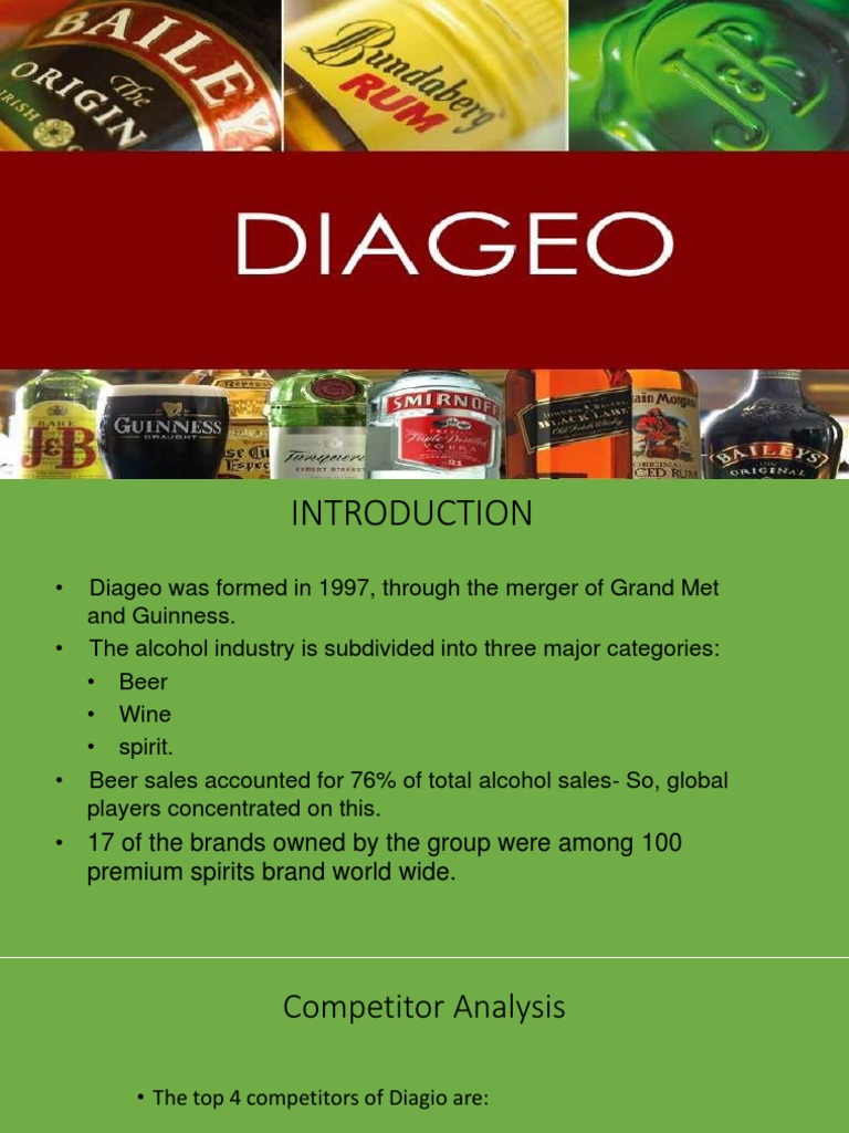 Diageo Group 9 | PDF | Brand | Market (Economics)