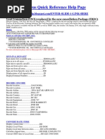 GALILEO Quick Reference From Amadeus To | PDF