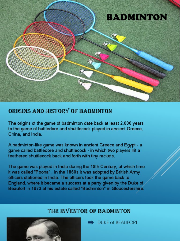 Badminton | PDF | Ball Games | Games Of Physical Skill
