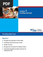 Servsafe 8E Chapter 1 | PDF