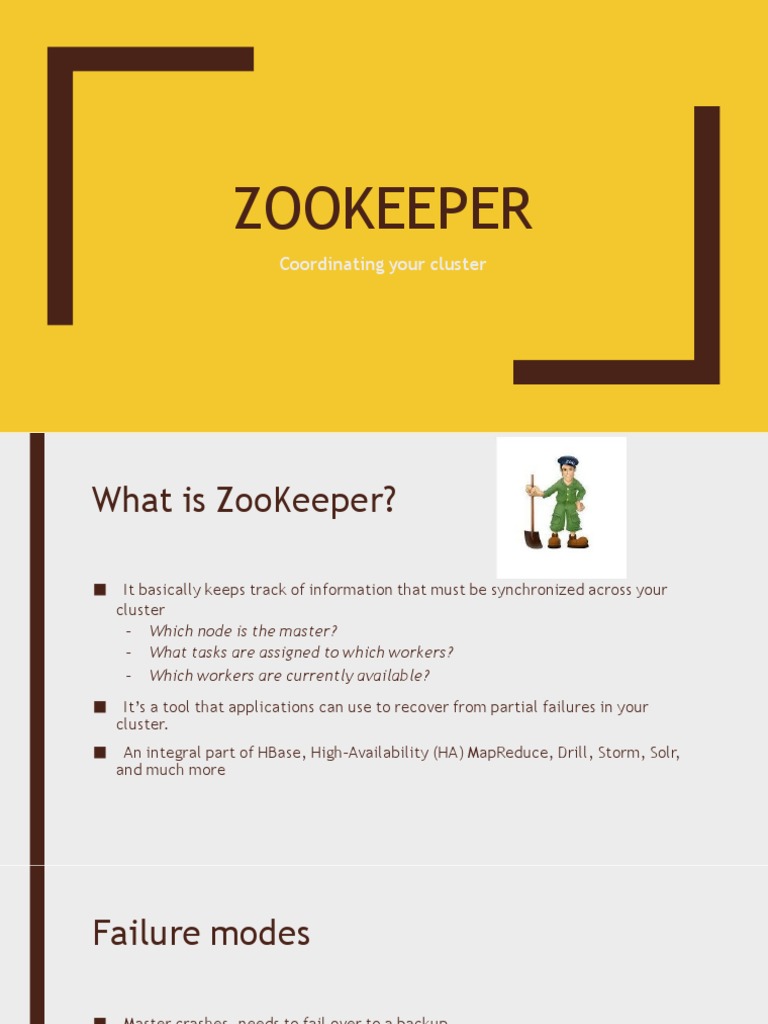 Zookeeper: Coordinating Your Cluster | PDF | Data | Computer Data