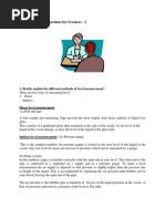 Level Tranmitter Dry Leg Wet Leg Calibration Calulation | PDF ...