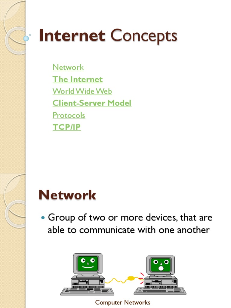 Internet Concepts: Network World Wide Web Protocols | Download Free PDF ...