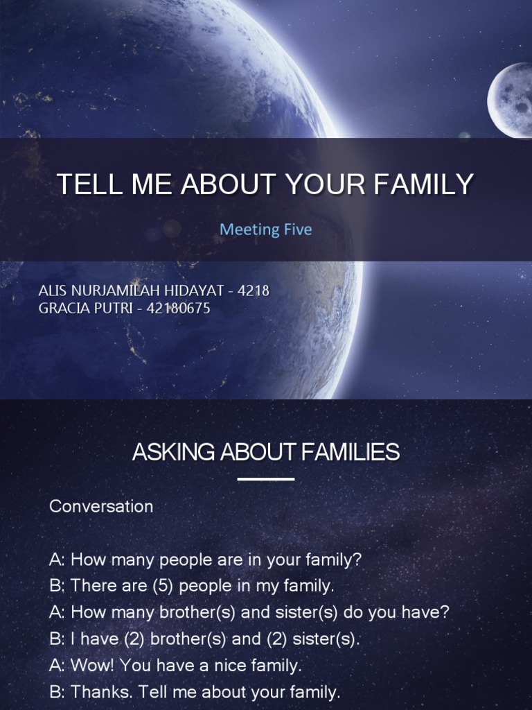 English Family Conversations | PDF | Language Arts & Discipline | Wellness